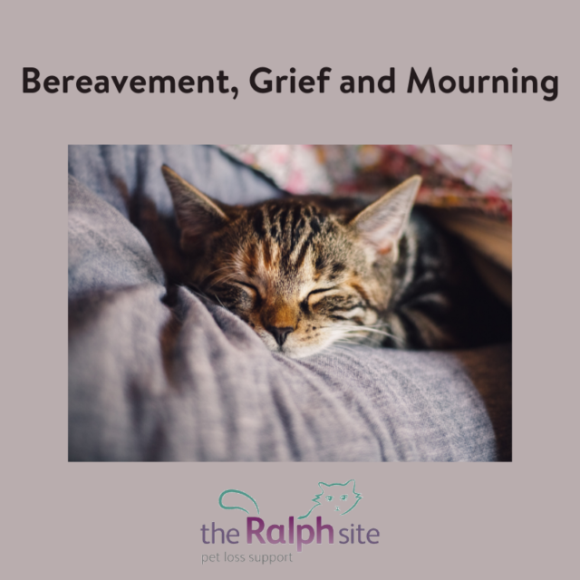 Bereavement, grief and mourning: What’s the difference? | The Ralph ...